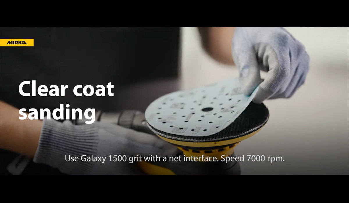 Automotive Post Paint Polishing - Mirka