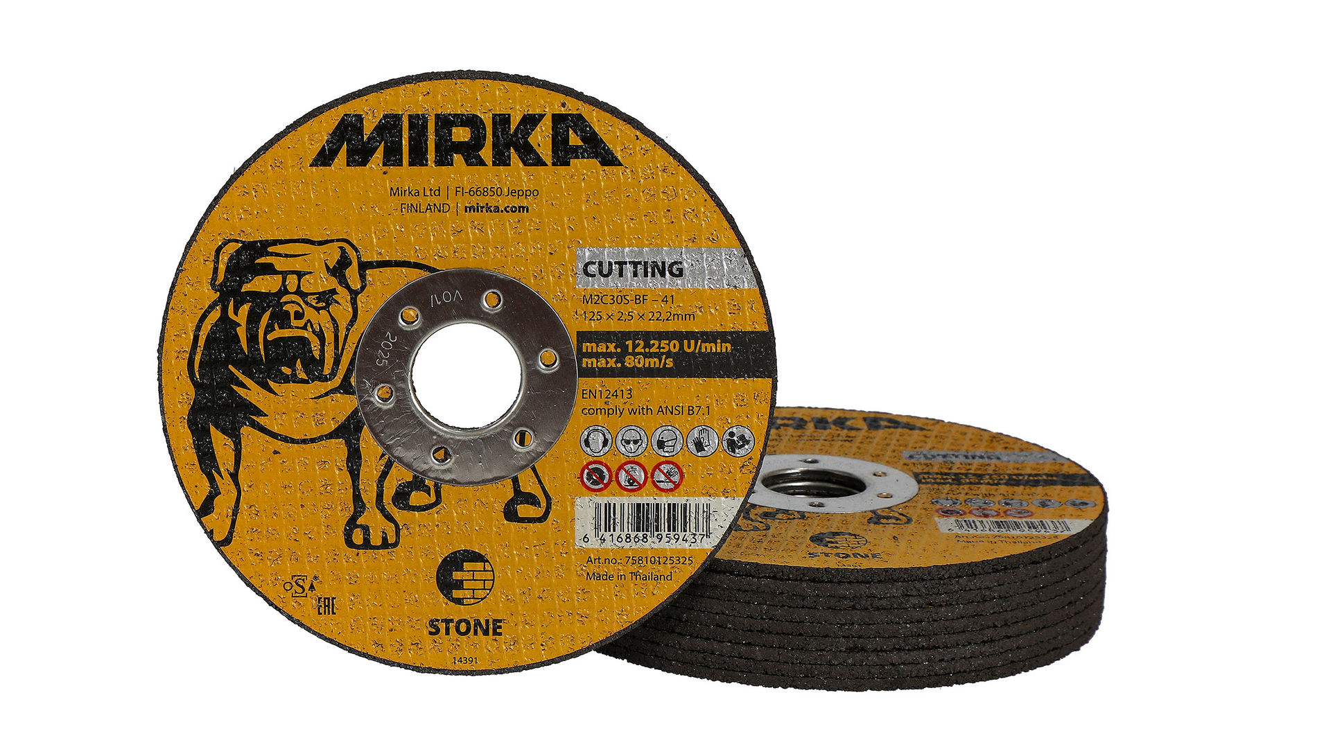 Mirka Cutting & Grinding wheels - Mirka