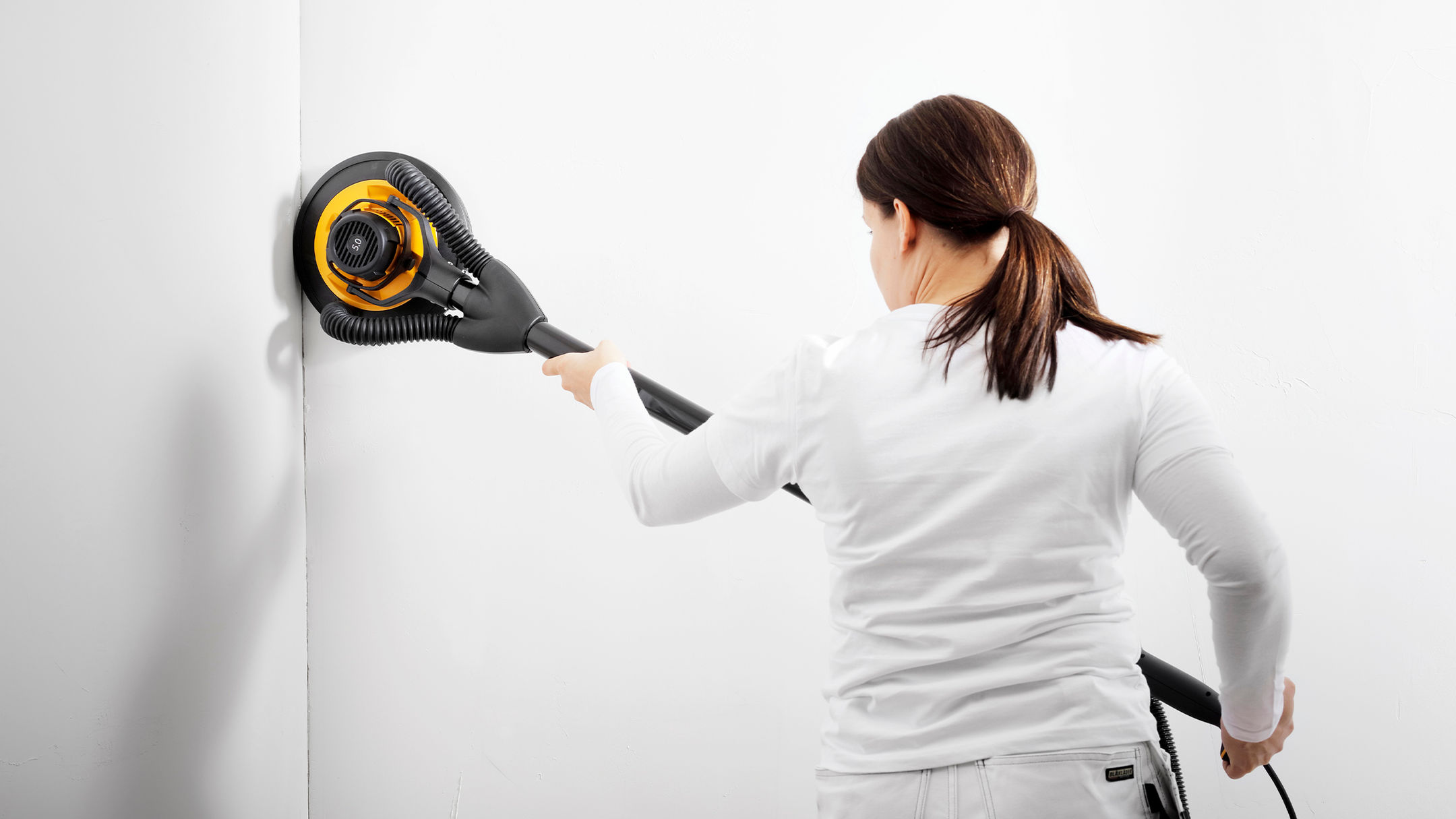 Mirka® LEROS Drywall Sander - Electric Ceiling & Wall Sander - Mirka