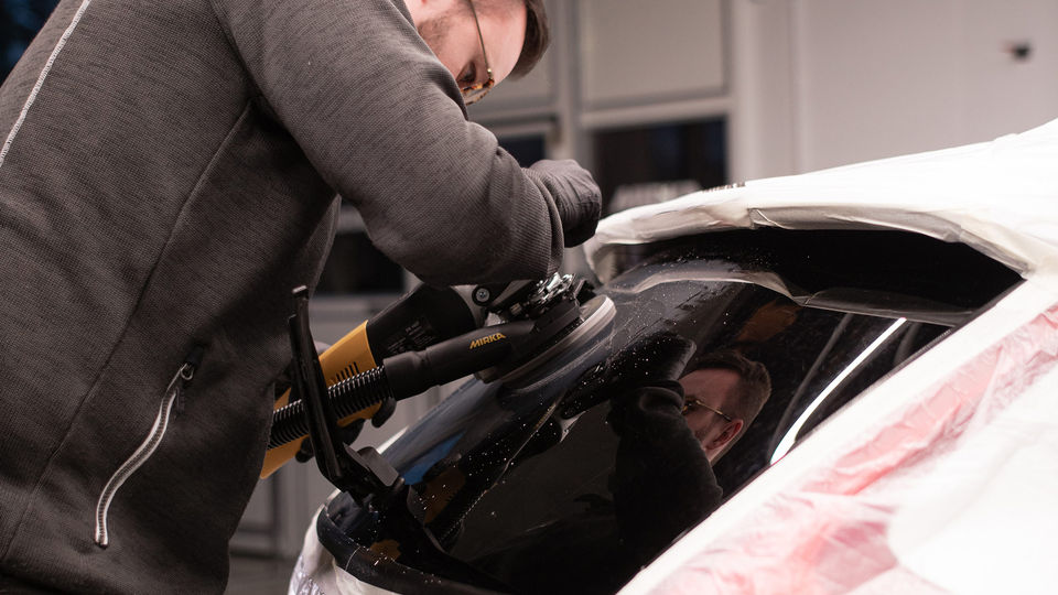 Glass Sanding and Glass Polishing for Car Windows -… - Mirka