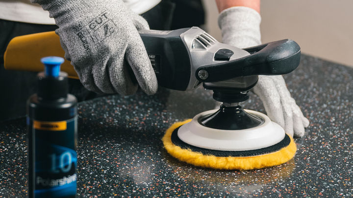 Solid Surface Sanding Finishing And Polishing Mirka