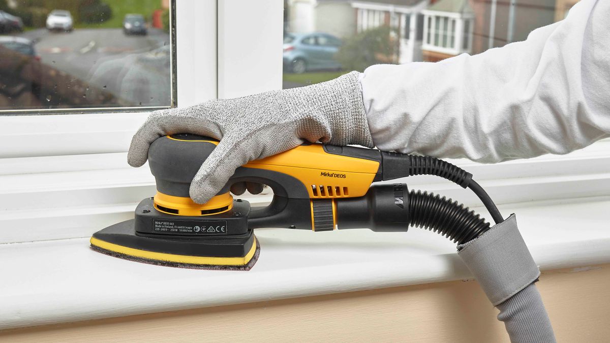 Window Restoration: How to Sand Window and Door Frames - Mirka