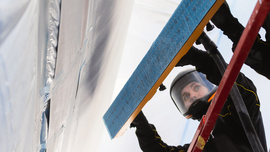 Mirka Long File Boards for effective sanding of hulls - Mirka