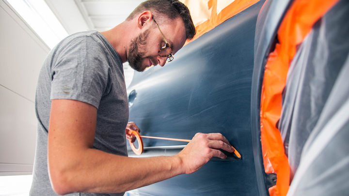 Automotive Paint Masking - Mirka