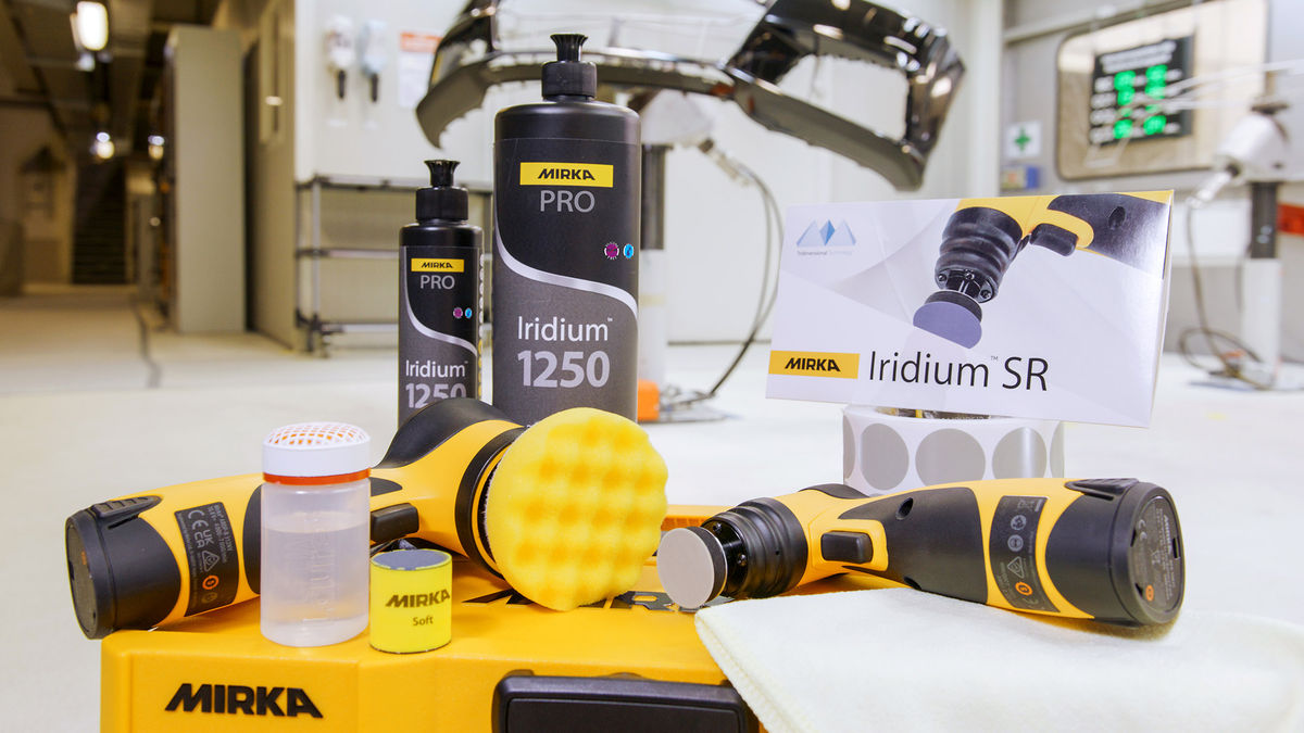 Mirka PRO Finishing Solution for professional spot sanding and ...