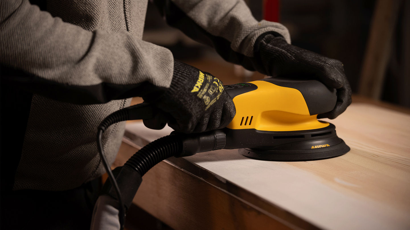 Mirka® DEROS RS 600 high-performance rotary sander - Mirka