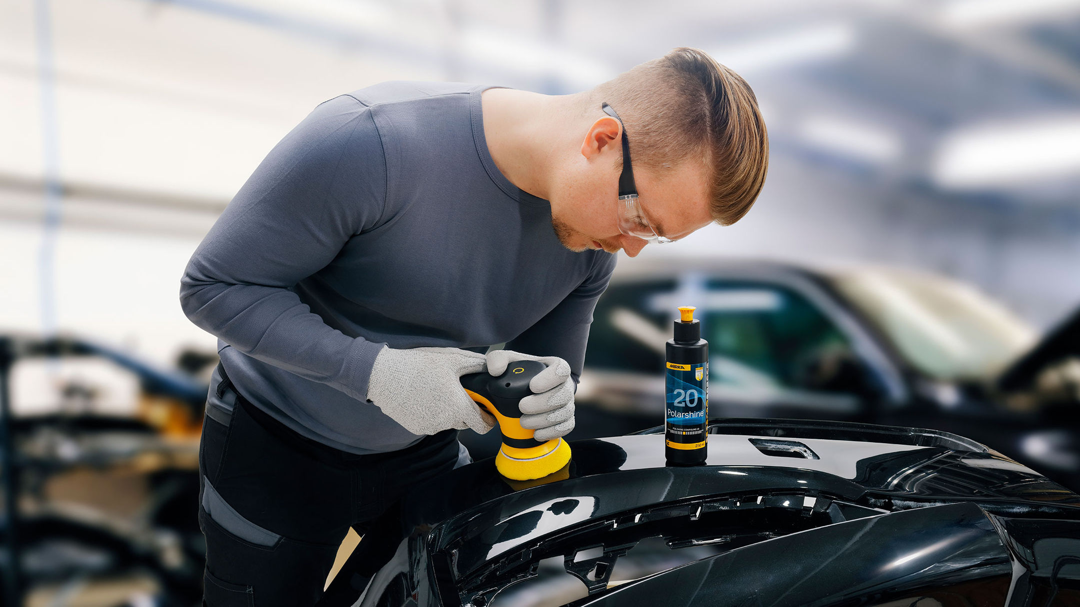 For finishing and spot repairs – Mirka Iridium™ SR abrasive - Mirka