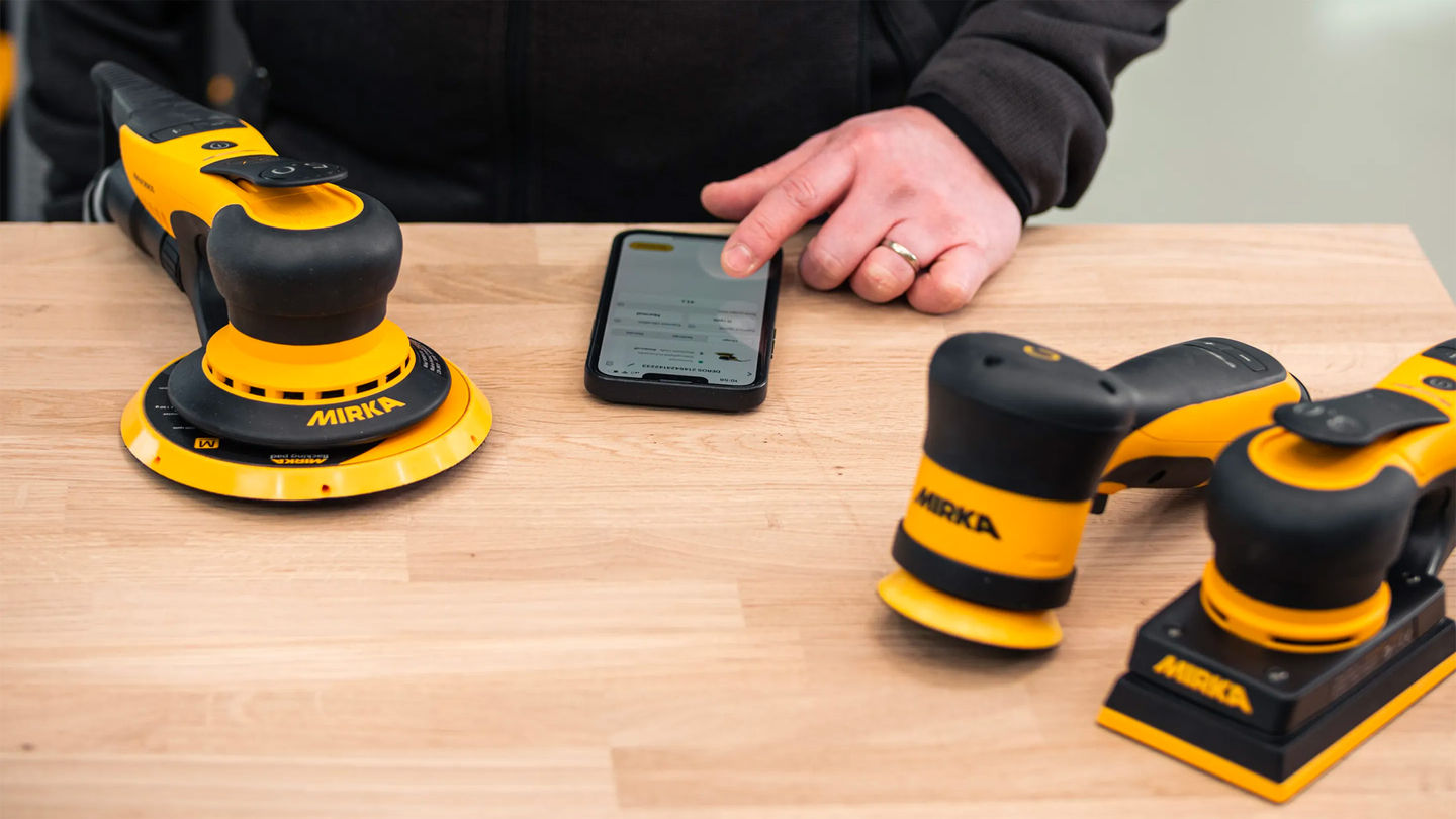 myMirka app for sanding applications - Mirka
