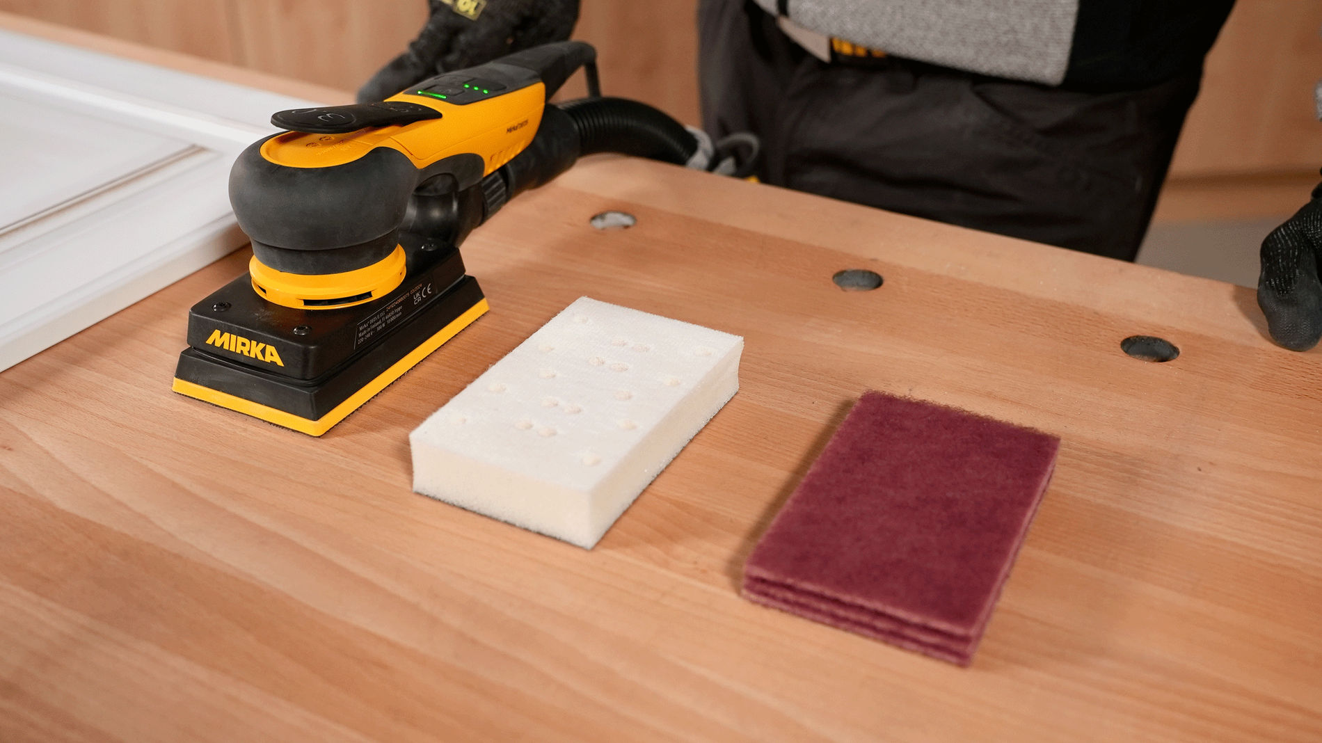 Profile Foam Interface: The Ideal Solution for Profile Sanding - Mirka