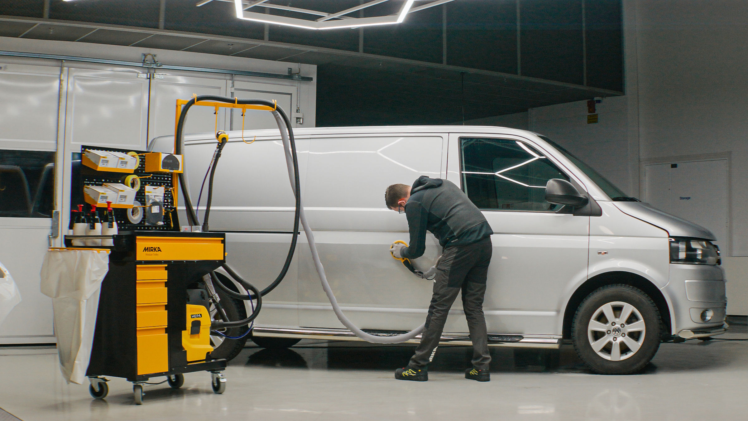 The Mirka® Modular Trolley is your new favorite co-worker - Mirka