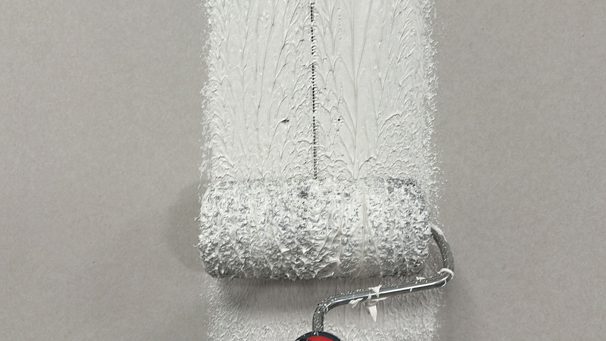 Roller Plaster on Tape Joints - Mirka