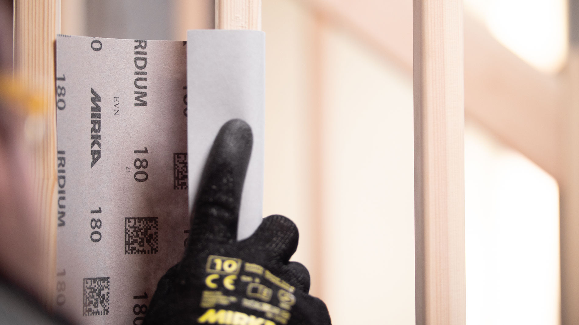 Sandpaper for fast sanding Iridium - Mirka