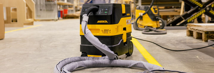 Mirka continues to clean-up with its new extractor - Mirka